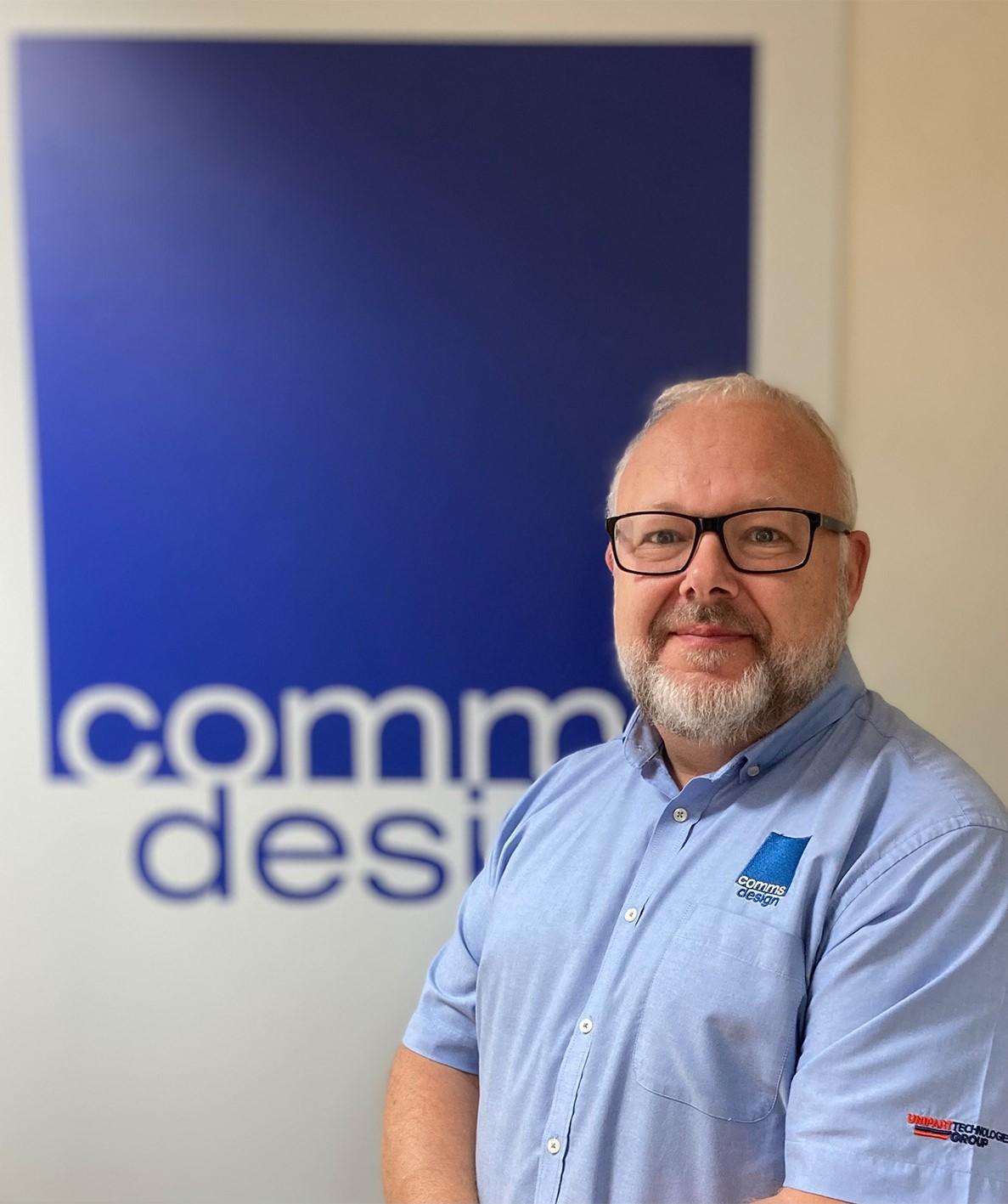 Rob Illsley appointed Managing Director, Comms Design Limited